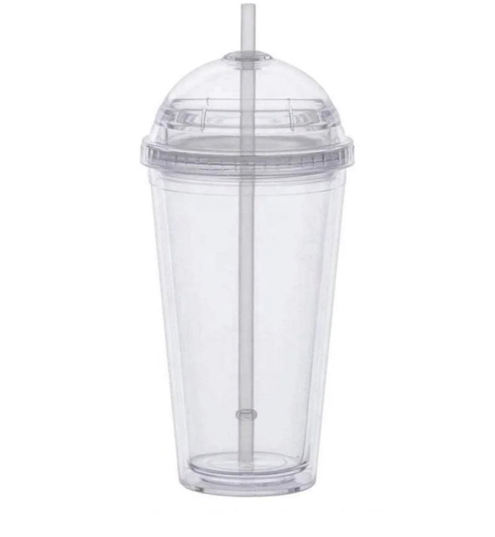 Snow Globe Milk Shake - Dome Lid 24oz/ 700ml – For the Love of Crafts