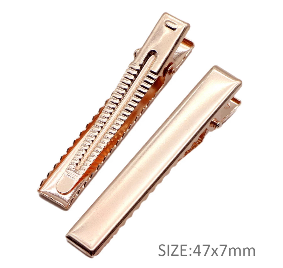 Rose Gold Alligator Clips – For the Love of Crafts