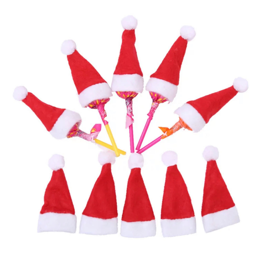 Mini Father Christmas /Santa Hats - 10 pack – For the Love of Crafts